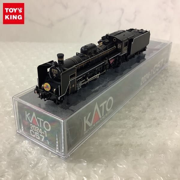 【やや傷や汚れあり】1円〜 動作確認済 KATO Nゲージ 2024-1 C57 1 の落札情報詳細| ヤフオク落札価格情報 オークフリー