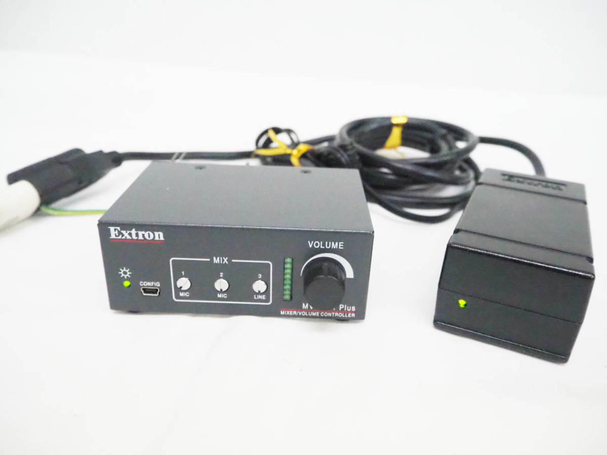 【目立った傷や汚れなし】Extron★ミキサー/ボリュームコントローラー MVC 121 Plus MIXER/VOLUME ...