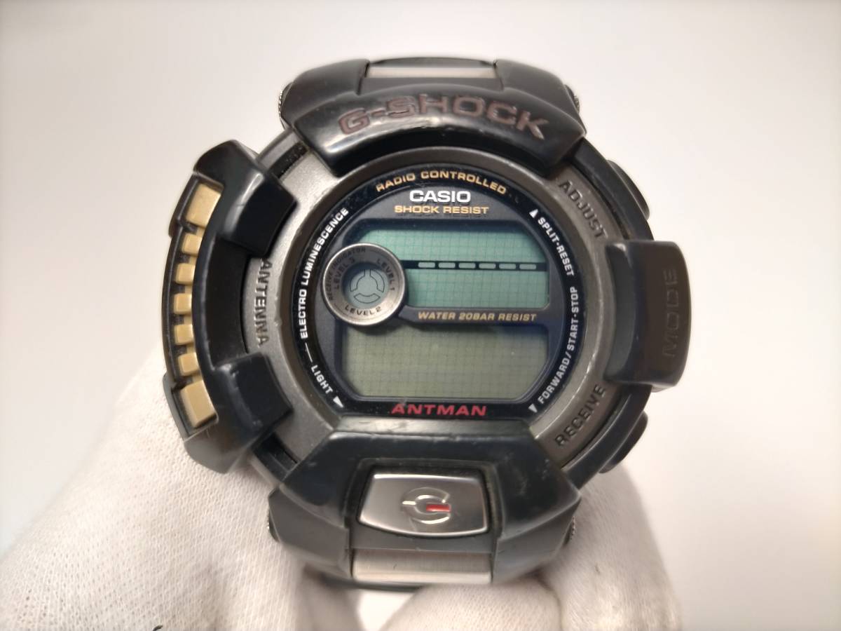 【目立った傷や汚れなし】 CASIO カシオ G-SHOCK ANTMAN GW-100 RADIO CONTROLLED 腕時計 の落札情報詳細 - ヤフオク落札価格情報 オークフリー