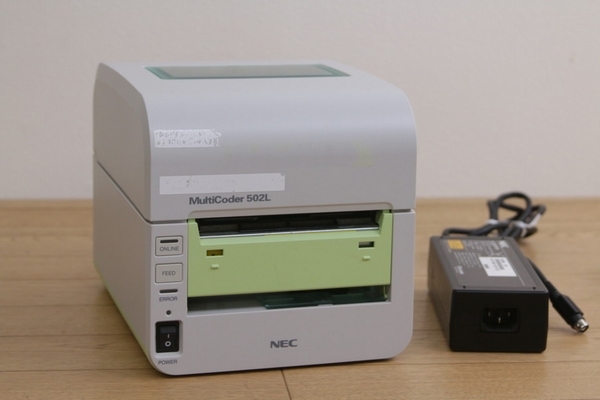 【傷や汚れあり】 NEC ラベルプリンタ MultiCoder 503L PR-T503L3TXL の落札情報詳細| ヤフオク落札価格情報 オークフリー