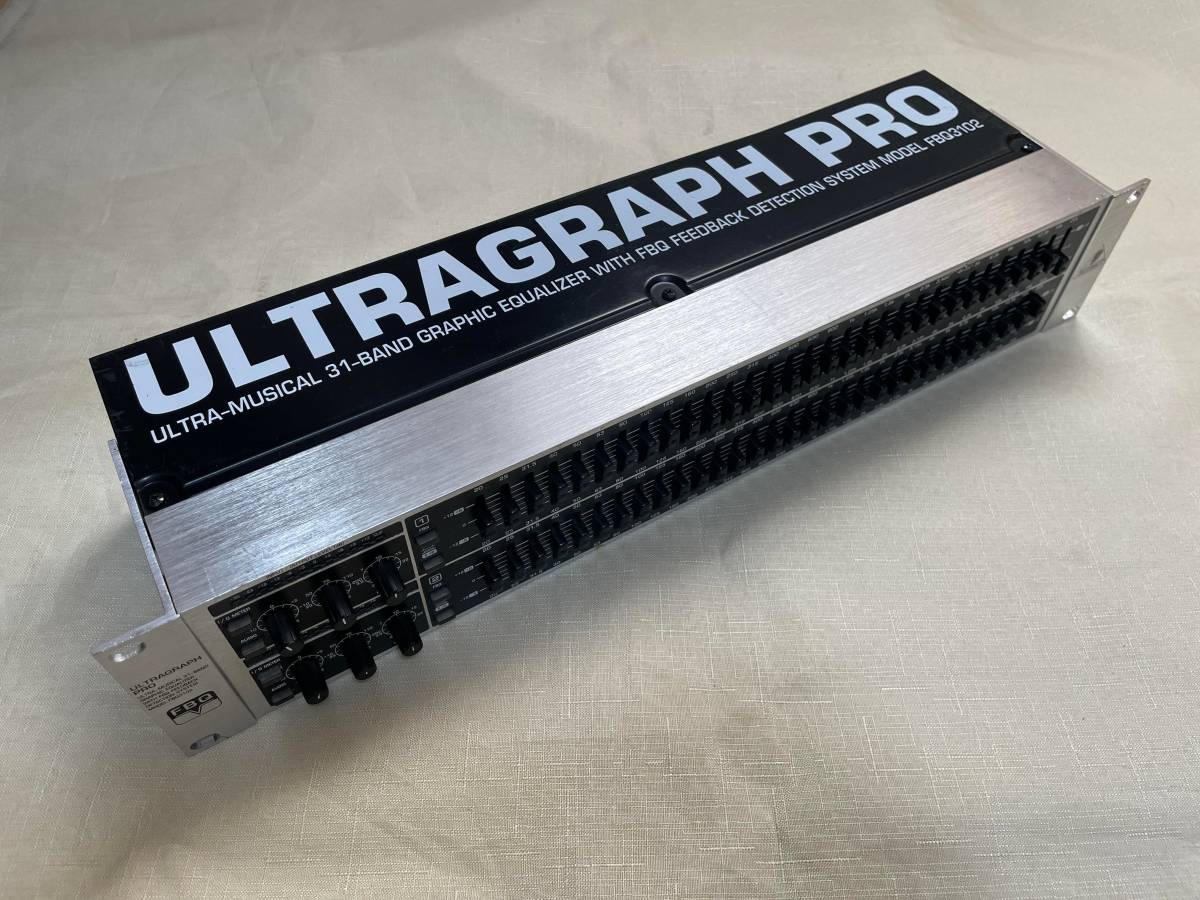 【傷や汚れあり】 BEHRINGER GEQ3102 ULTRAGRAPH PRO グラフィックイコライザー ジャンク の落札情報詳細 ...