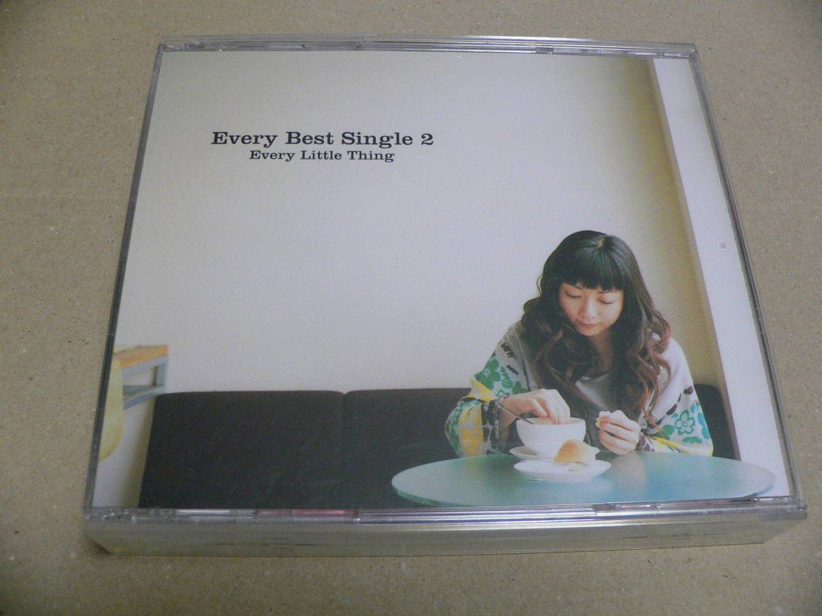 【目立った傷や汚れなし】中古CD 初回限定盤DVD付き! Every Little Thing 2枚目のベスト・アルバム Every Best ...