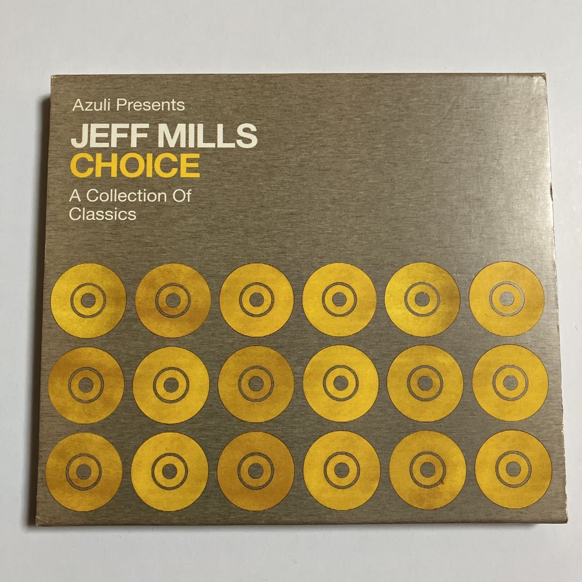 【傷や汚れあり】CD Azuli Presents JEFF MILLS CHOICE A Collection Of Classics ...