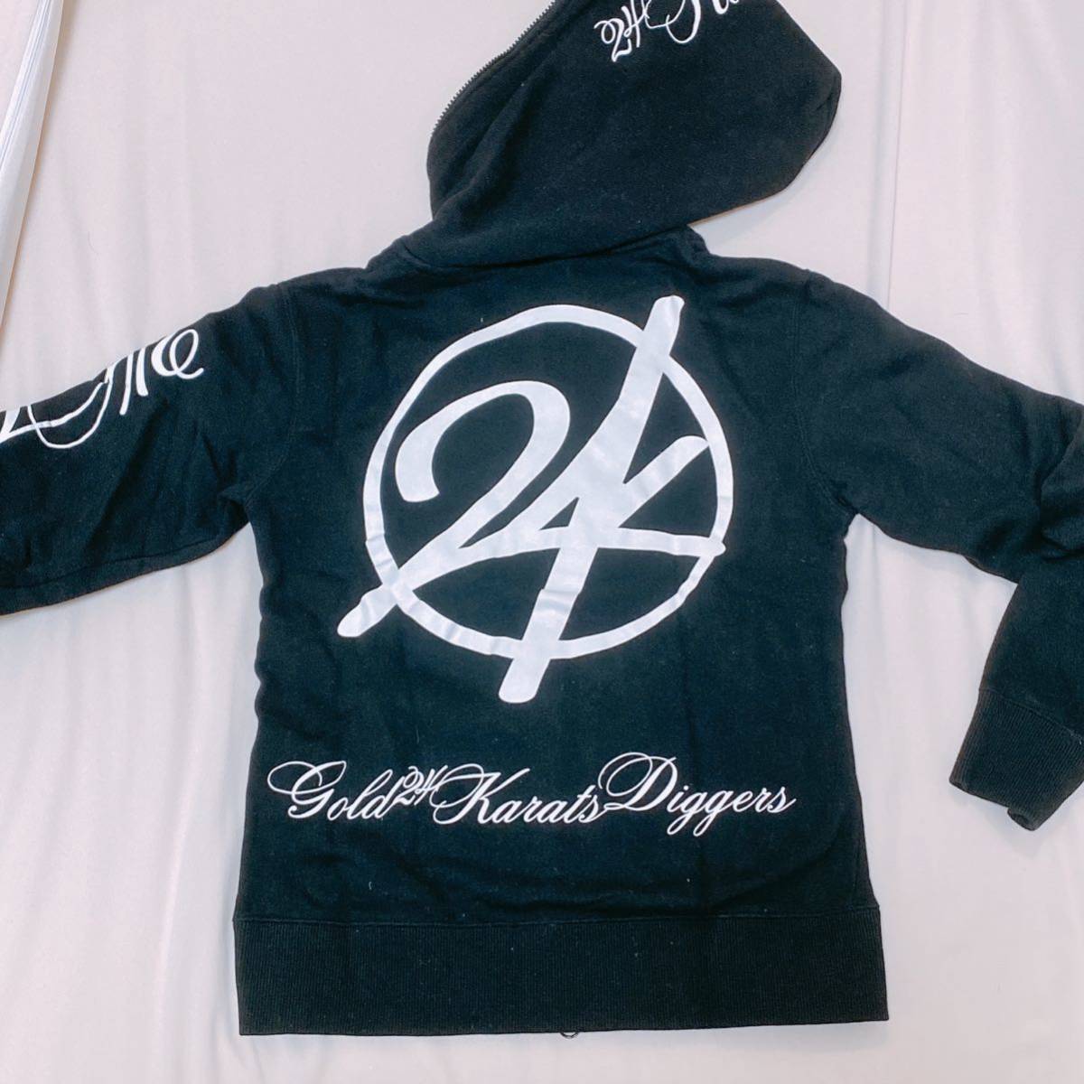 【未使用に近い】ほぼ未使用！24karats パーカー 150㎝ ブラック EXILE 三代目 J Soul Brothers GENERATIONS の落札情報詳細 - ヤフオク落札価格検索 ...