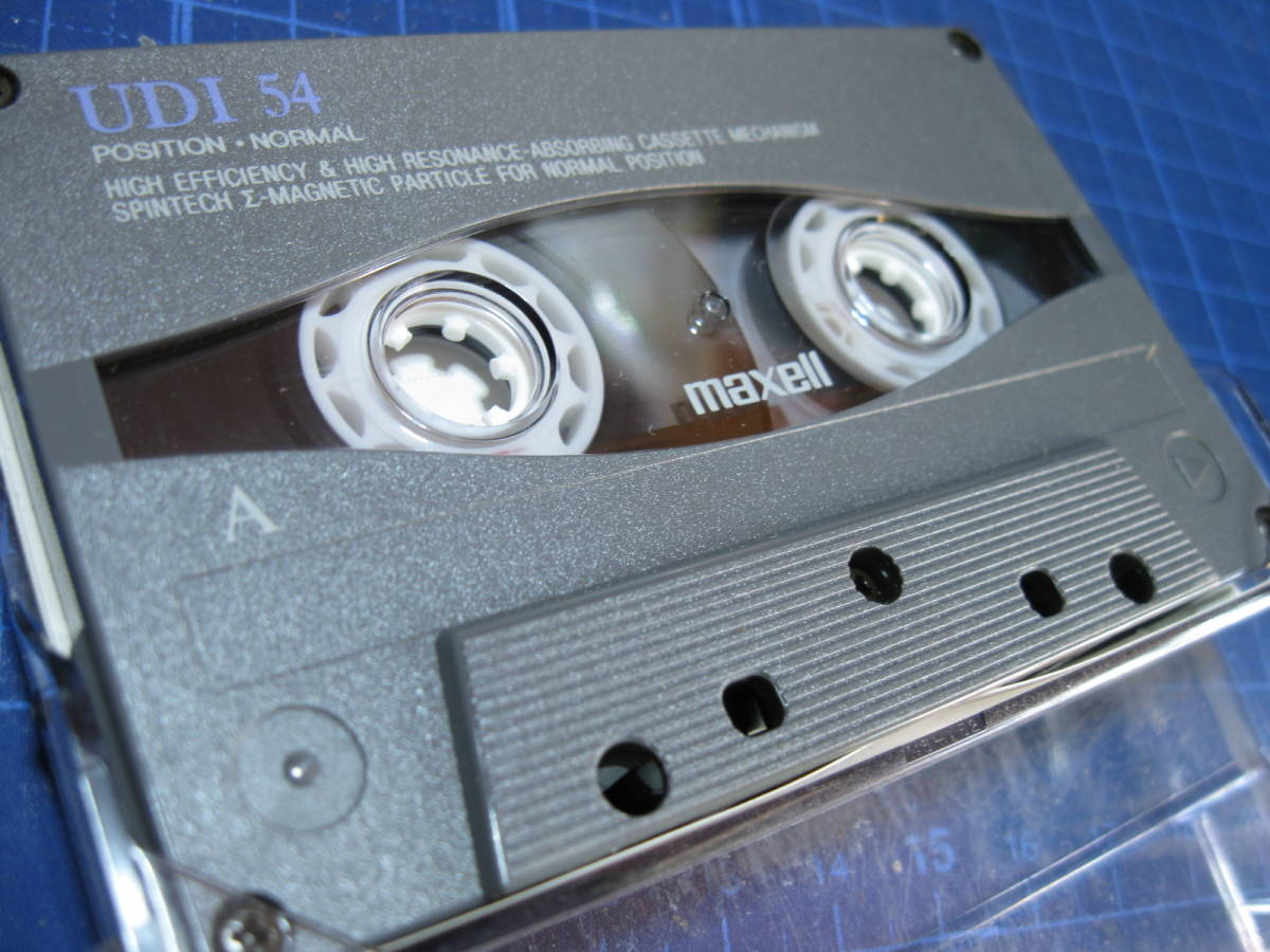 【傷や汚れあり】使用済み 中古 カセットテープ 日立Maxell UD1 Type1 ノーマル 54分 1本 爪あり No.90512の落札 ...