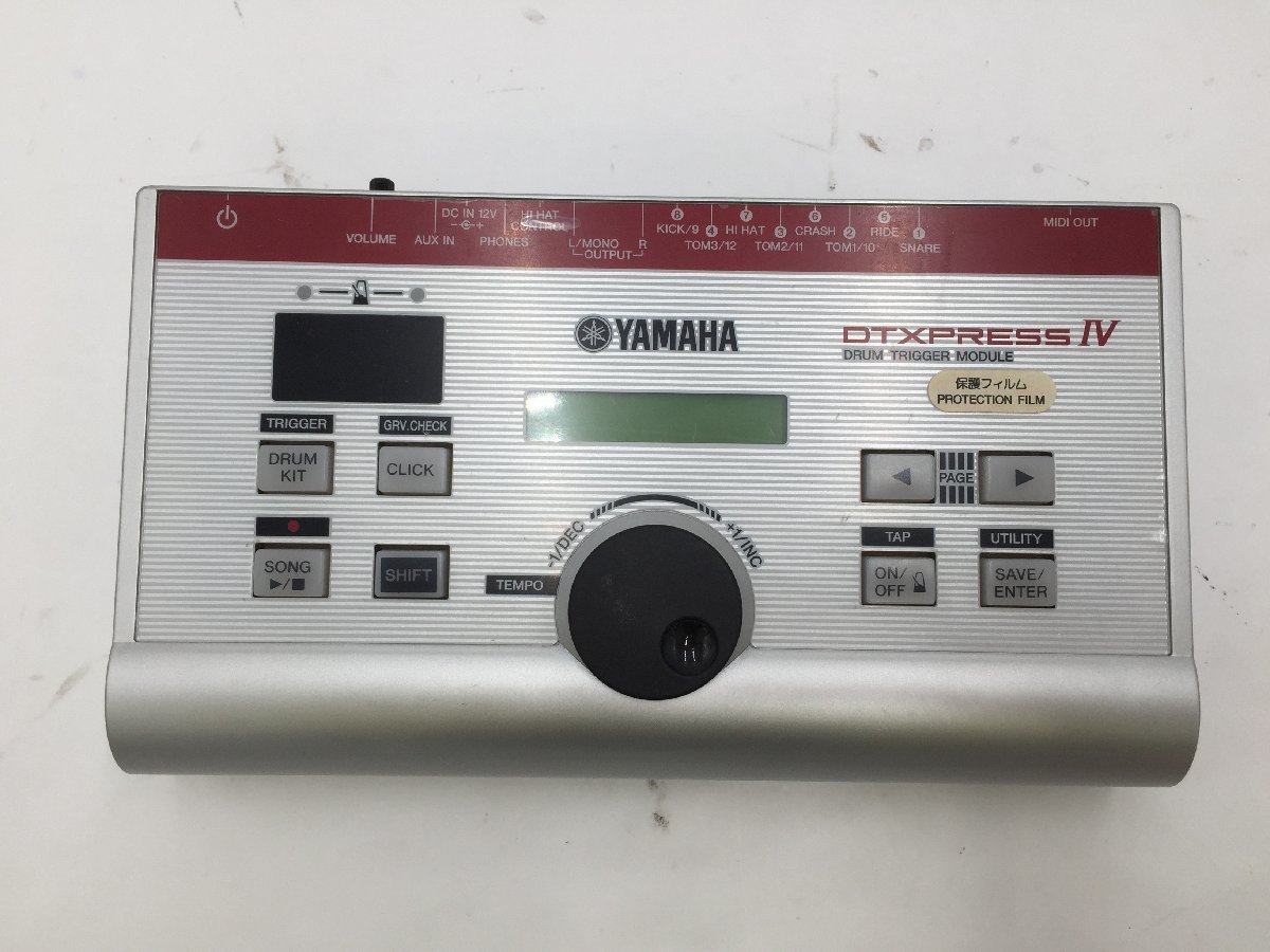 【全体的に状態が悪い】♪ 【YAMAHA ヤマハ】ドラムトリガーモジュール DTXP4 1107 4 の落札情報詳細| ヤフオク落札価格情報 ...