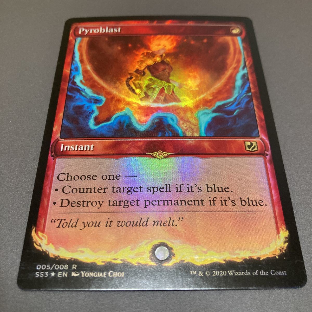 【傷や汚れあり】MTG 紅蓮破 / Pyroblast SS3 赤 FOIL 英語版の落札情報詳細 - ヤフオク落札価格検索 オークフリー