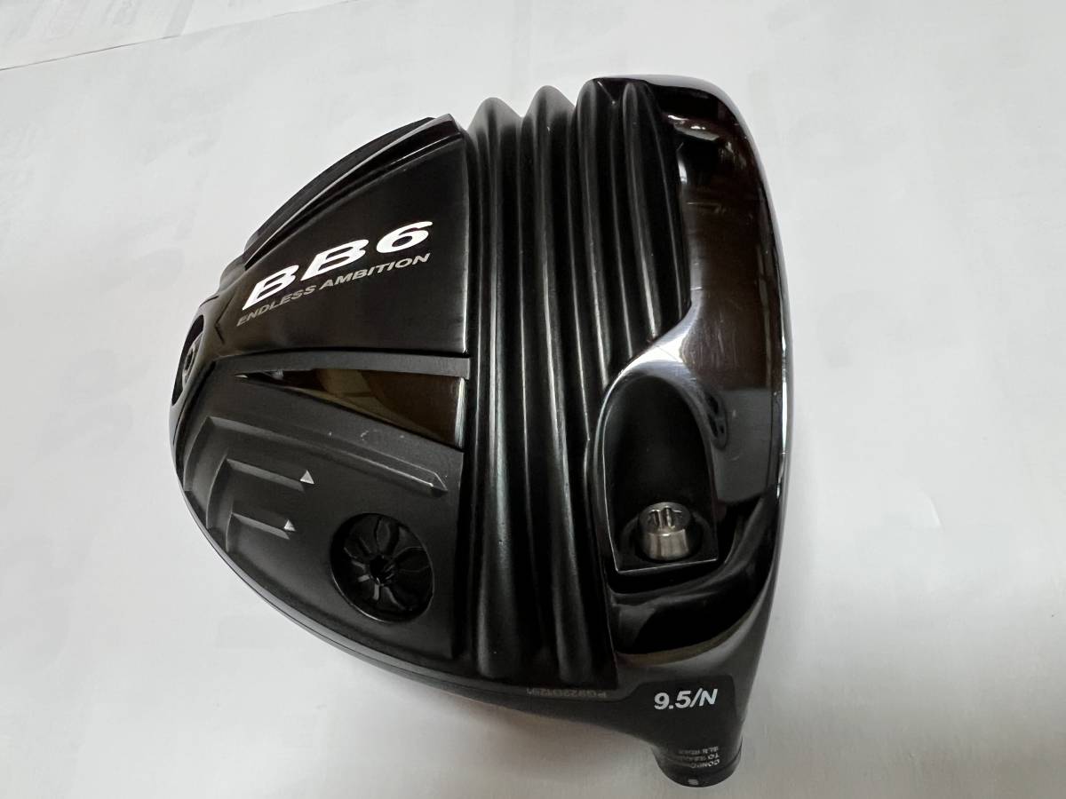 【未使用に近い】超美品 PROGRESS プログレス 2022年モデル BB6 9.5度 ドライバーヘッド単体 ヘッドカバー付きの落札情報詳細 - ヤフオク落札価格情報 オークフリー