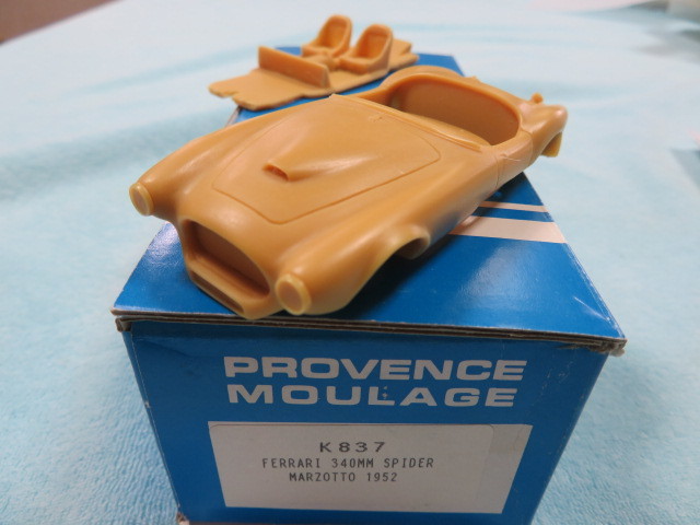 【未使用に近い】レジンキット 1/43 Provence Moulage K837 Ferrari 340MM Spider Marzotto 1952の落札情報詳細 - ヤフオク落札価格検索 ...