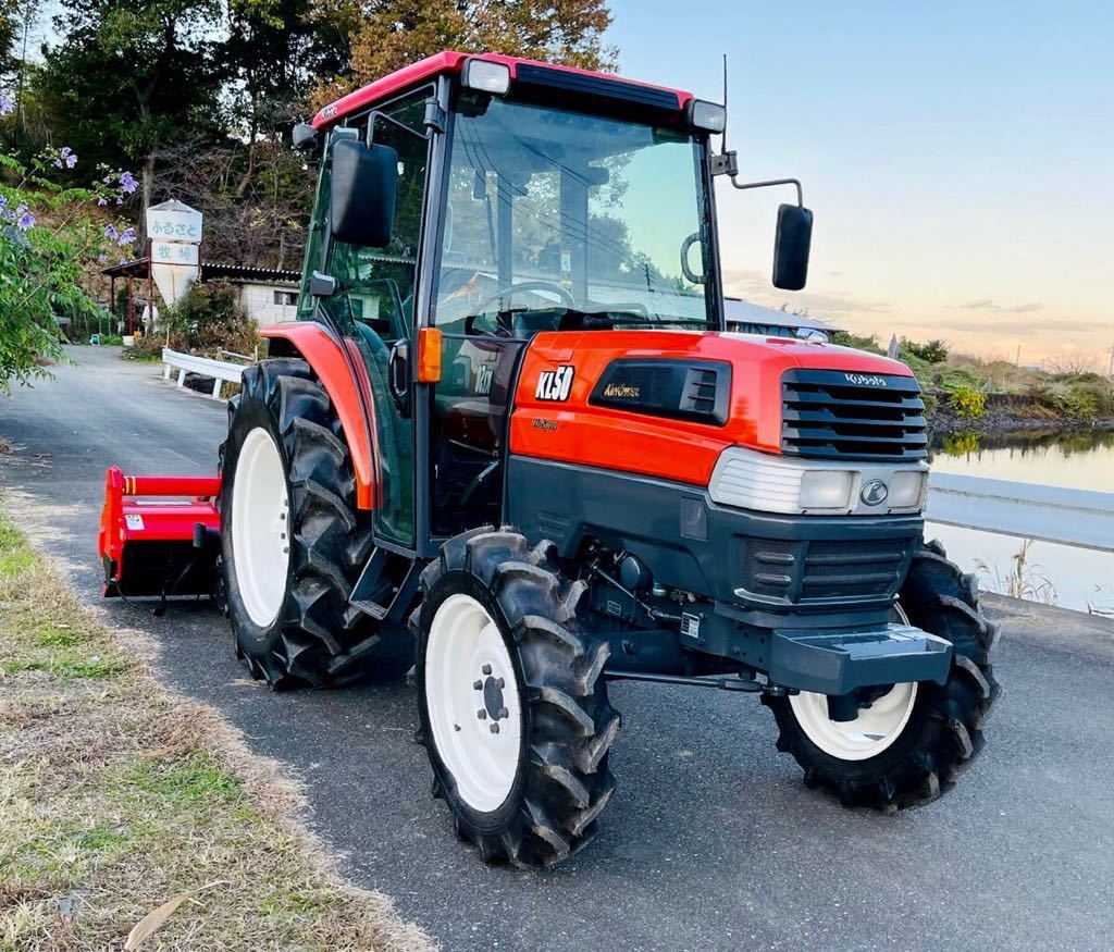 【傷や汚れあり】★KUBOTA クボタ KL50 [KINGWEL] ★ハイスピード HI-SPEED★深浅回動ニプローロータリー ★エアコン ...
