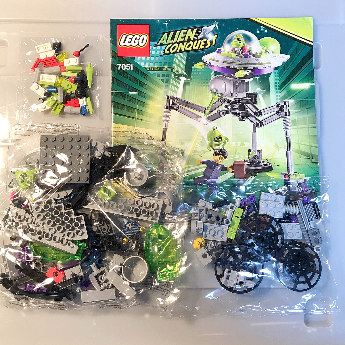 【未使用に近い】【未使用】レゴ 7051 エイリアン・コンクエスト 三脚の侵略者 LEGO Alien Conquest Tripod ...