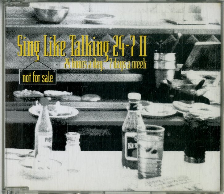 【目立った傷や汚れなし】D00142230/CD/SING LIKE TALKING (佐藤竹善)「24-7 II / 24Hours A Day 7Days A Week (1997年 ...