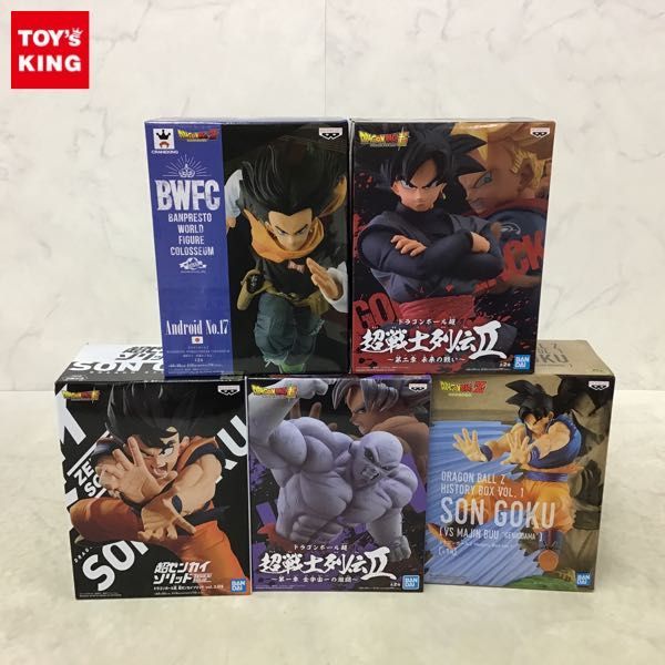 【未使用に近い】1円〜 未開封 ドラゴンボールZ BWFC 造形天下一武道会2 其之三 人造人間17号 ドラゴンボール超 超戦士列伝II ゴクウブラック 他 の落札情報詳細| ヤフオク落札価格 ...