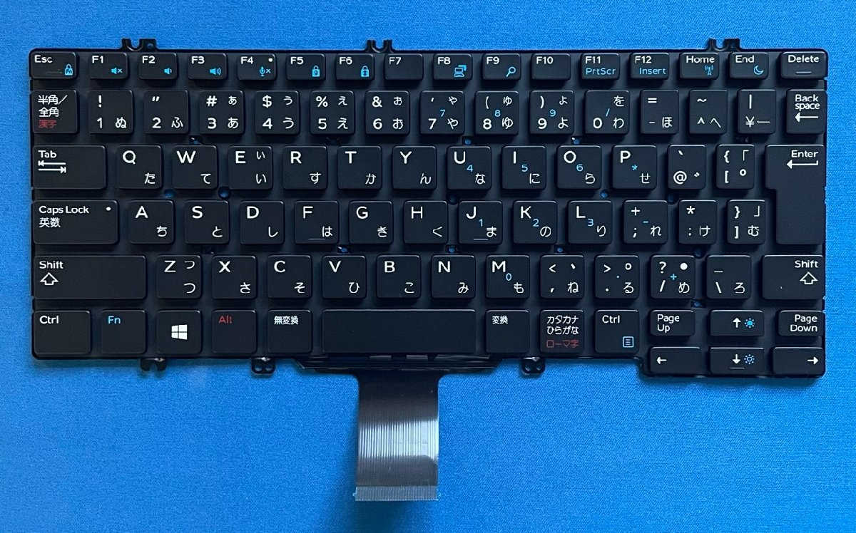 【未使用】新品 DELL Latitude 5290 7290等用 日本語キーボード 05MF75の落札情報詳細 - Yahoo!オークション ...