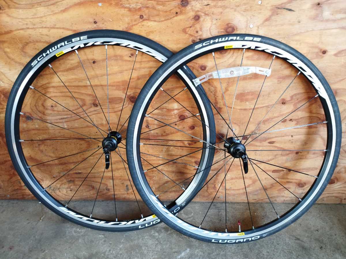 【やや傷や汚れあり】SCHWALBE MAVIC 622X15C 前後ホイールセット の落札情報詳細 - ヤフオク落札価格検索 オークフリー