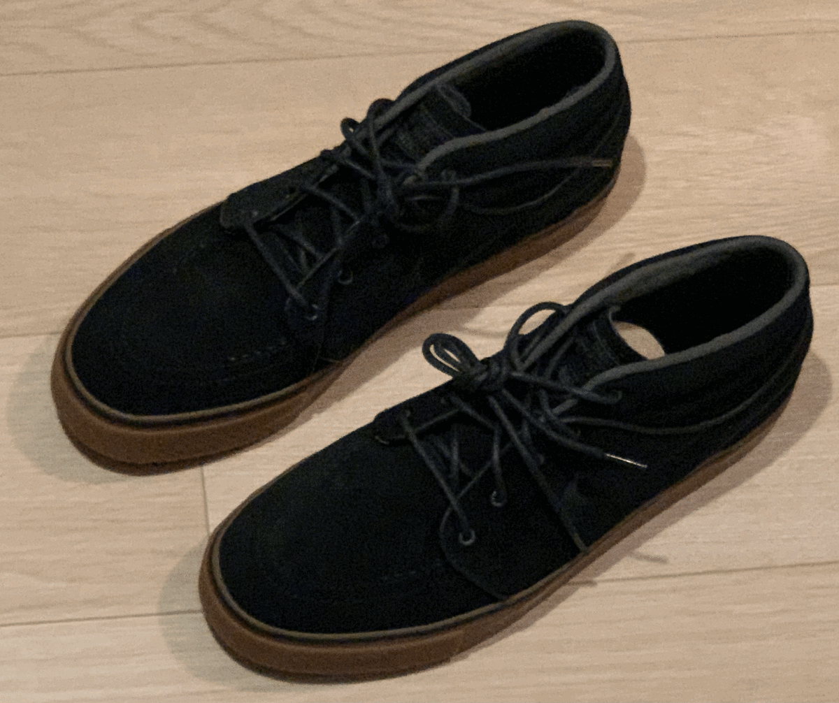 【未使用】NIKE ZOOM STEFAN JANOSKI MID BLACK/BLACK GUM MED BROWN 28.5cm 新品箱 ...