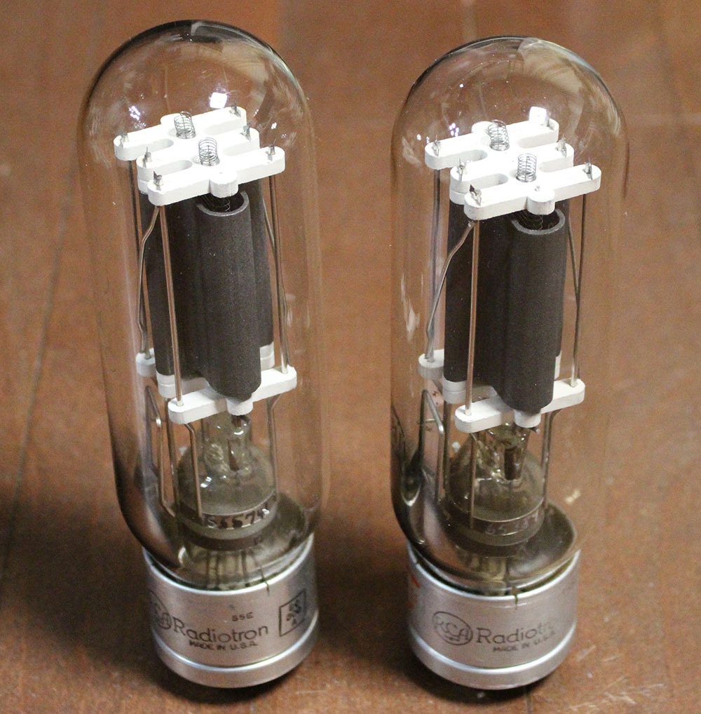 【やや傷や汚れあり】導通確認済！RCA 211/VT-4C ペア 状態良好 真空管の王様です！ の落札情報詳細| ヤフオク落札価格情報 オークフリー