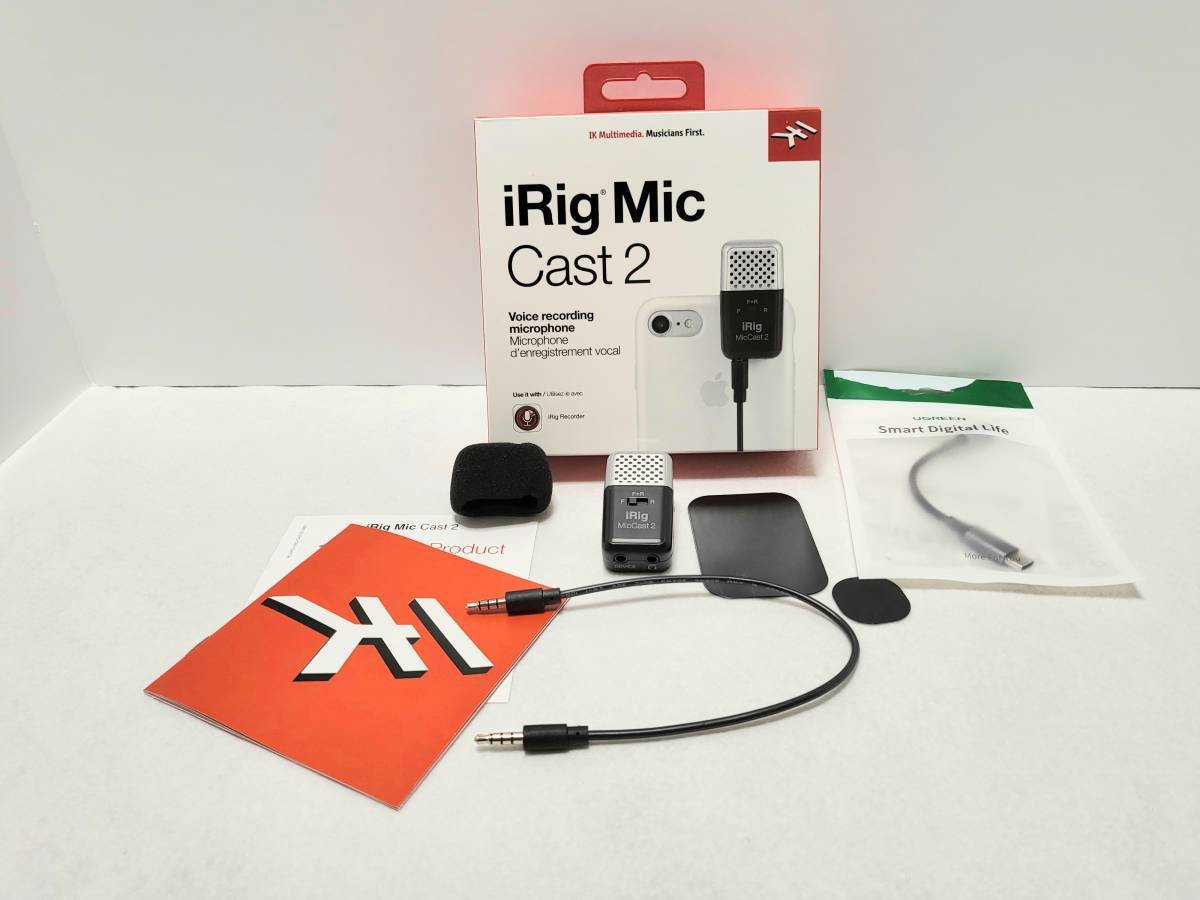 【やや傷や汚れあり】iRig Mic Cast2の落札情報詳細 - ヤフオク落札価格情報 オークフリー