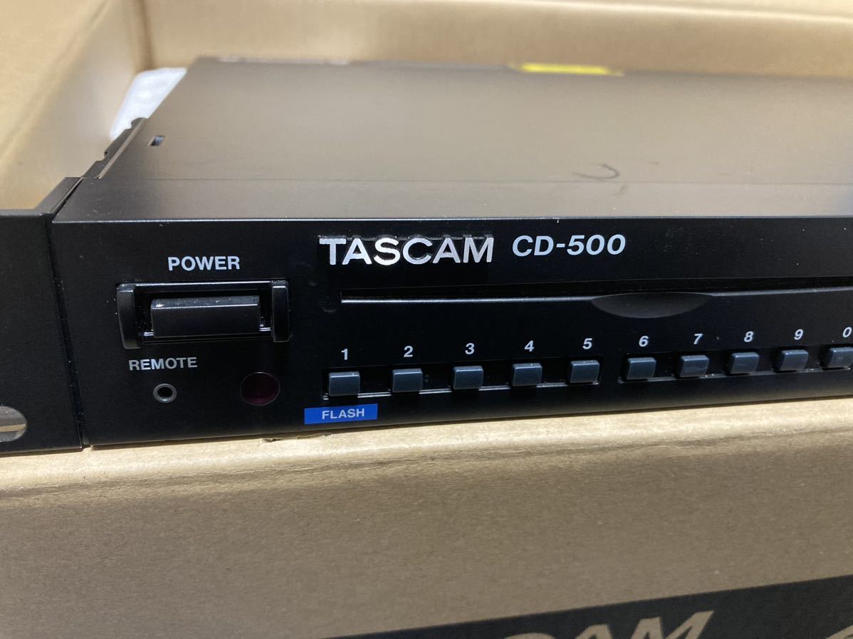 【やや傷や汚れあり】 TASCAM タスカム CD-500 CDプレイヤーの落札情報詳細 - ヤフオク落札価格検索 オークフリー