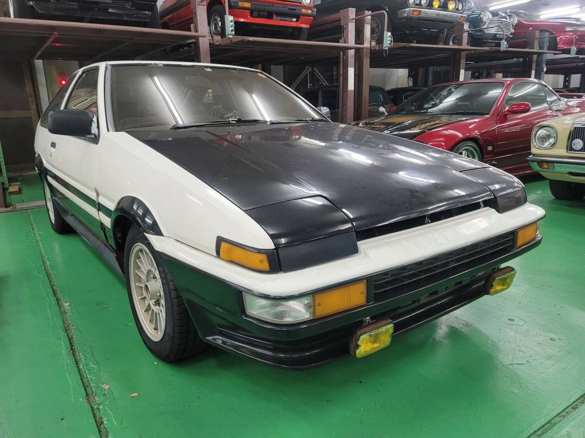 【走行距離 347,335 km】AE86 スプリンタートレノ GT－APEX 純正色＜2T7＞ハイテックツートン サンルーフ デジメタ パワステ エアコン E-AE86-FCMVFの落札情報 ...