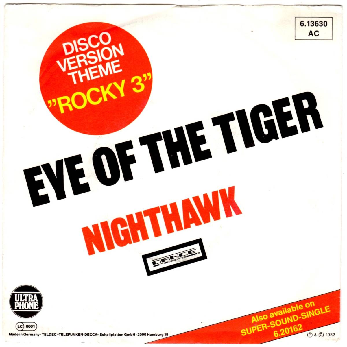 【やや傷や汚れあり】DISCO FUNK.SOUL.ROCK.45 / Nighthawk / Eye Of The Tiger / MURO ...