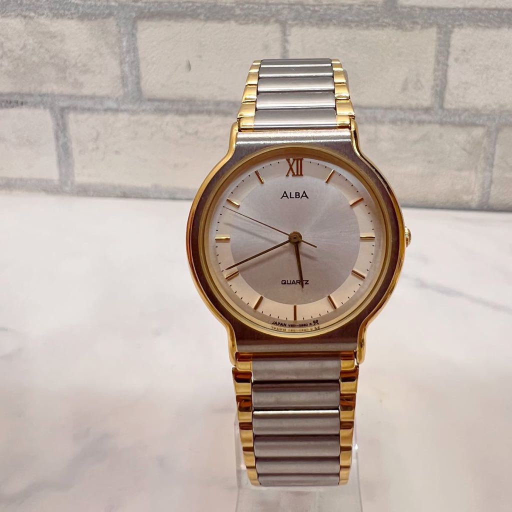 【目立った傷や汚れなし】美品 SEIKO セイコー ALBA アルバ URBAN アーバン メンズ クォーツ 腕時計 V801-0190 ステンレス コンビ 3針の落札情報詳細 - Yahoo ...