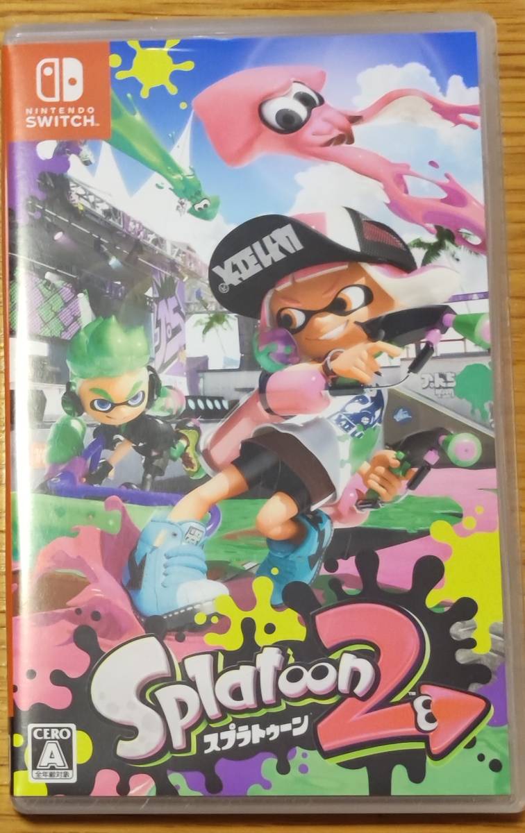 【目立った傷や汚れなし】Nintendo Switch Splatoon2 スプラトゥーン2 美品 即決 送料無料の落札情報詳細 - ヤフオク落札価格検索 オークフリー