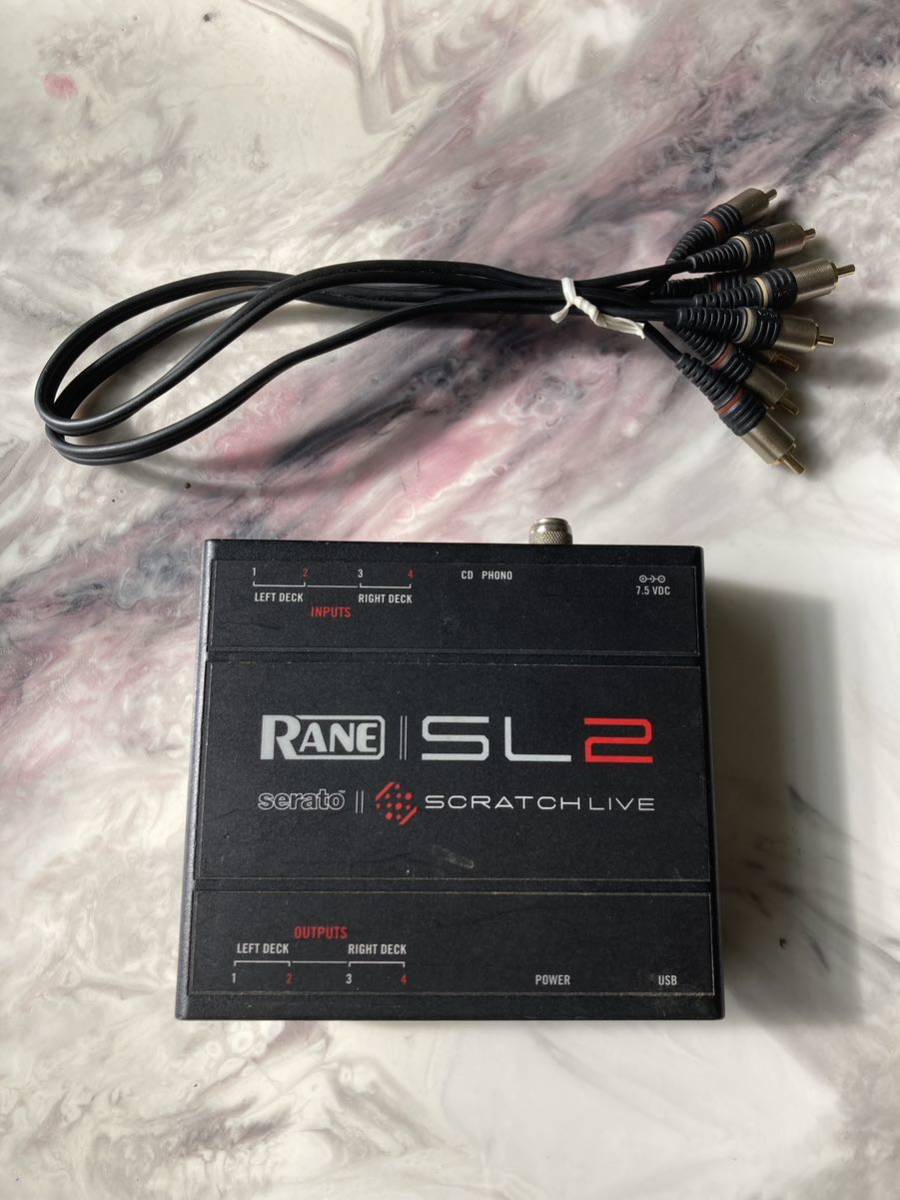 【目立った傷や汚れなし】動作確認済み 美品 RANE SL2 SERATO SCRATCH LIVE スクラッチライブ の落札情報詳細| ヤフオク落札価格情報 オークフリー