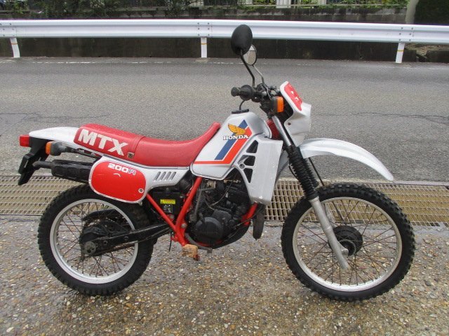 【傷や汚れあり】 8902 ホンダ MTX200R MD07 実働 愛知の落札情報詳細 - ヤフオク落札価格検索 オークフリー