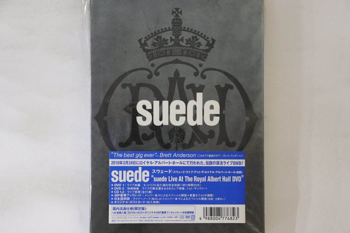 【やや傷や汚れあり】4discs DVD Suede Suede Live At The Royal Albert Hall Dvd ...