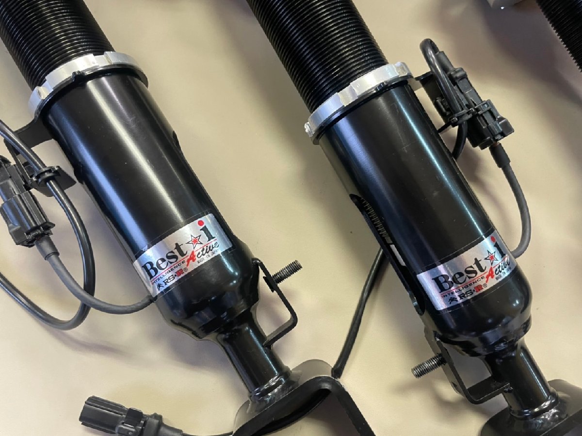 【目立った傷や汚れなし】ROBERUTA CUPエレクトロ RSR車高調 SET Best I Active レクサス LC500 LEXUS ロベルタカップ ローダウン URZ100 ...