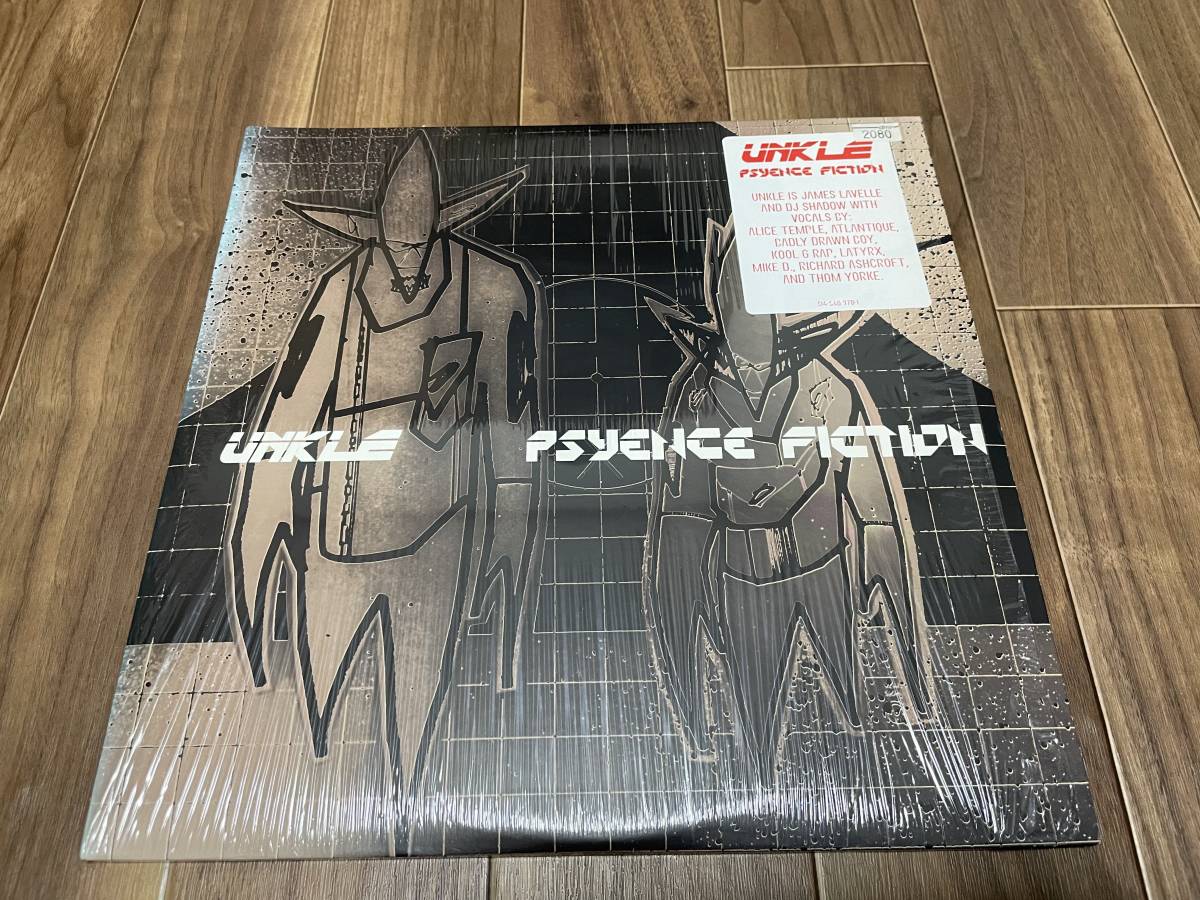 【やや傷や汚れあり】UNKLE - Psyence Fiction / シュリンク US盤 2 LP レコード Futura ...
