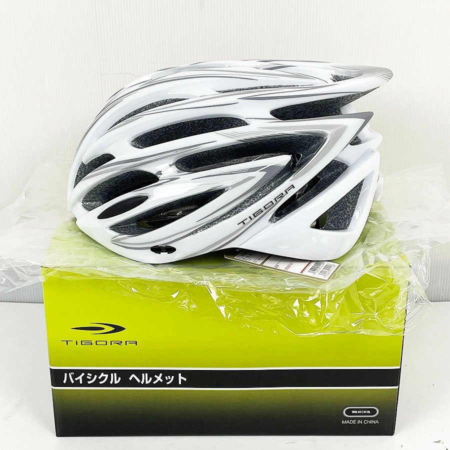 【未使用】未使用品 TIGORA ティゴラ 自転車用 バイシクル TR ADヘルメット M-L 56-61cm [K3375]の落札情報詳細 - Yahoo!オークション落札価格検索 オークフリー