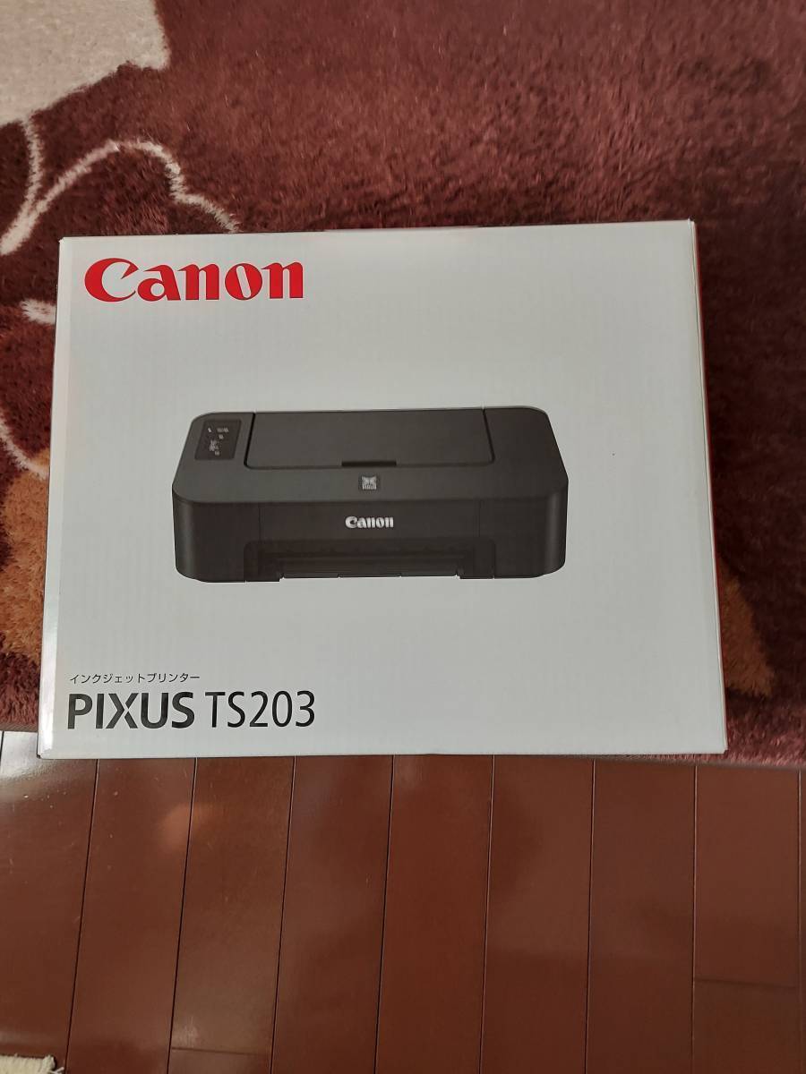 【未使用】♪ 新品未使用 キャノンプリンター ピクサス PIXUS TS203(インクカートリッジ BC-345、BC-346 欠品)USBプリンターケーブル付き ♪ の落札情報詳細 ...
