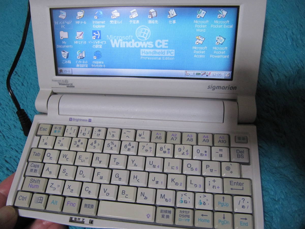 【目立った傷や汚れなし】ドコモ シグマリオン windows CE ゼロハリバートンの落札情報詳細 - Yahoo!オークション落札価格検索 オークフリー