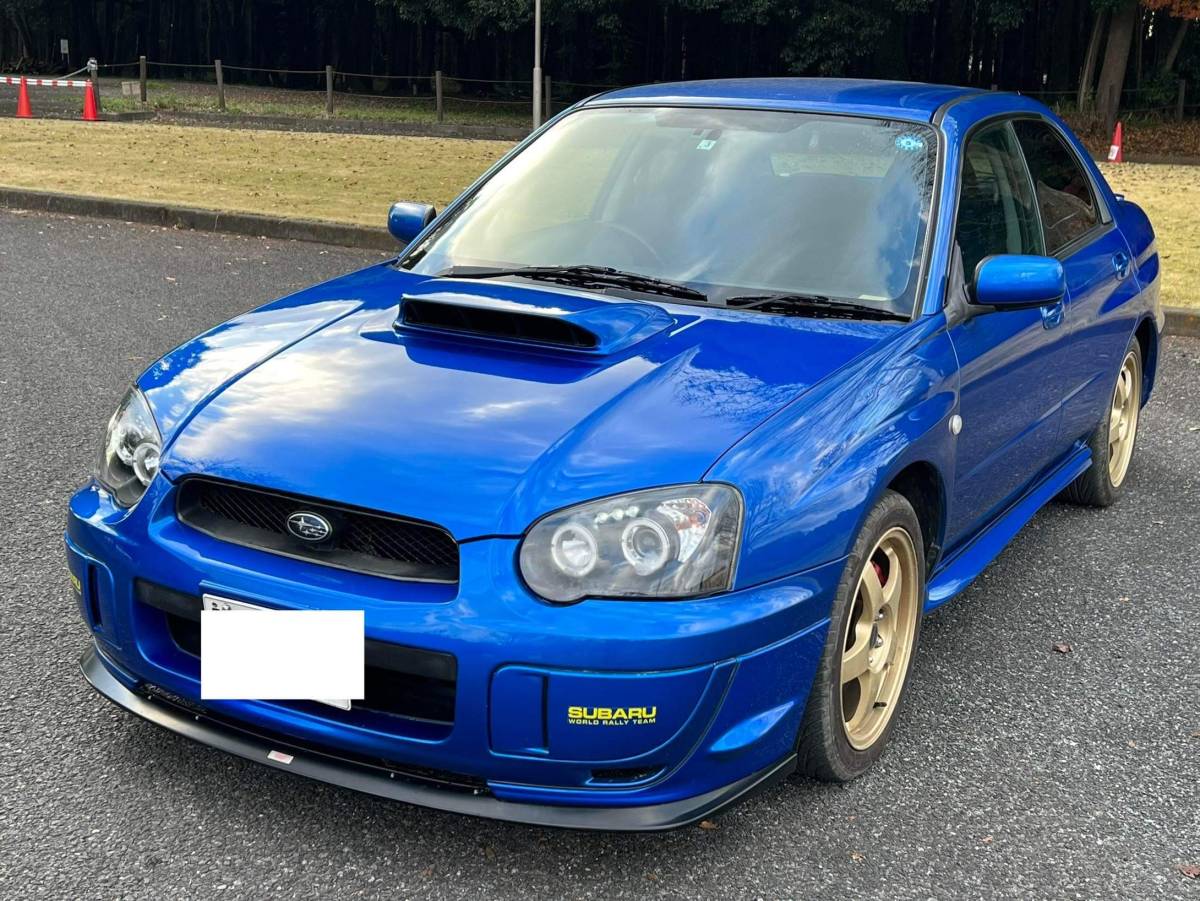 【走行距離 97,000 km】スバル WRX-WR-LIMITED 2004 TA-GDA ☆9.7万キロ ☆車検令和6年3月 ☆メンテナンス済 ☆不具合なし ☆タイミングベルト交換済み の ...