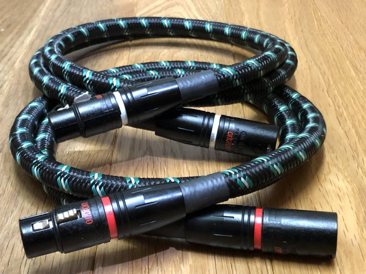 【やや傷や汚れあり】即決/送無 Ortofon オルトフォン Reference 7NX 異種独立/Quadra=4芯構造 超高純度導体=7n ...