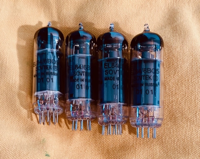 【やや傷や汚れあり】SOVTEK ( ソブテック ) / EL84/6BQ5 中古品 4本の落札情報詳細 - ヤフオク落札価格検索 オークフリー