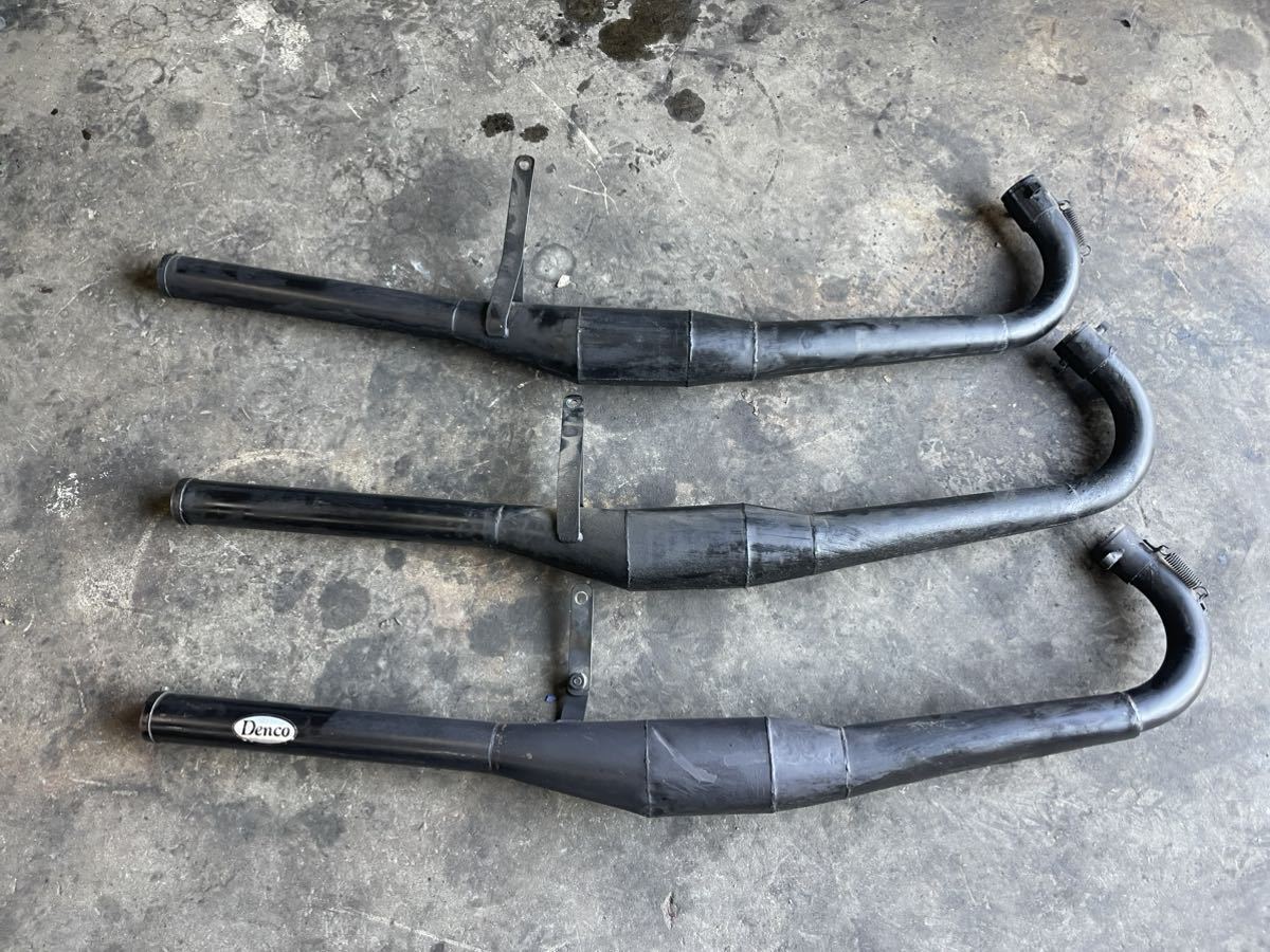 【傷や汚れあり】デンコーチャンバー KH250 KH400 350SS 当時物 ルーニー 500SS 750SS S1 S2 S3 H1 H2 ビート 爆竹 カワサキ マッハ の落札情報詳細 ...