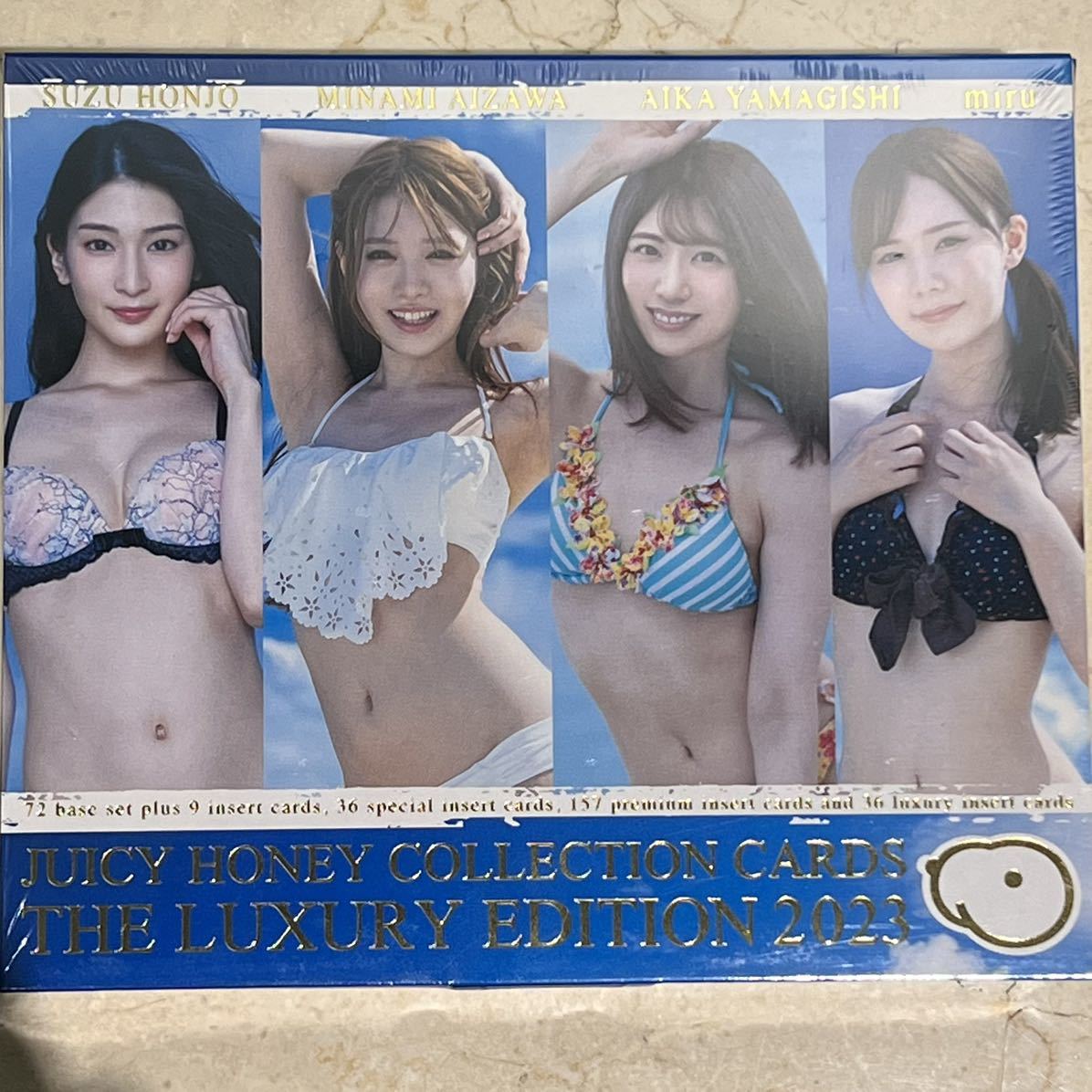 【未使用】juicy honey LUXURY EDITION 2023 新品未開封 AVC ジューシーハニー ラグジュアリーエディション 本庄鈴 相沢みなみ 山岸逢花 miru 1BOX の ...