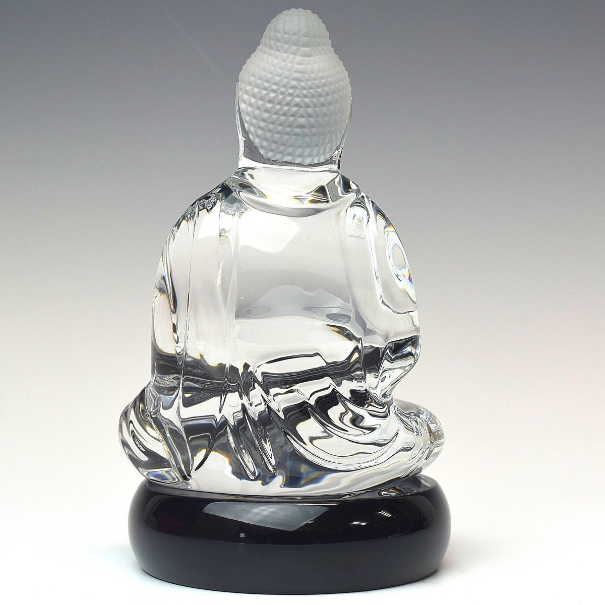 【目立った傷や汚れなし】【趣楽】 BACCARAT バカラ 阿弥陀如来座像 台付高さ17cm 本物保証 仏像 ブッダ F1861の落札情報詳細 ...