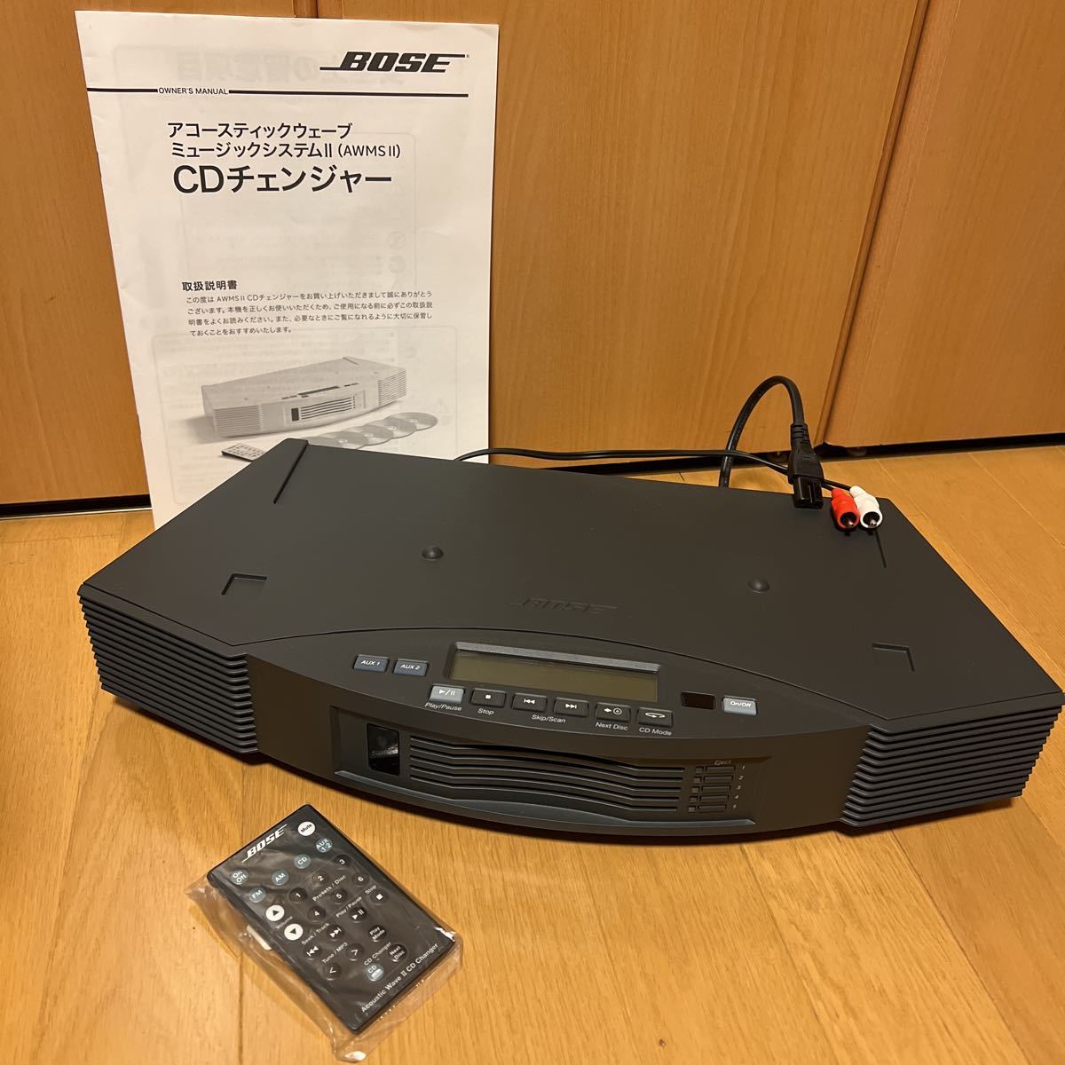 【目立った傷や汚れなし】BOSE/ボーズ Acoustic Wave II CD Changer アコースティックウェーブ ミュージック ...