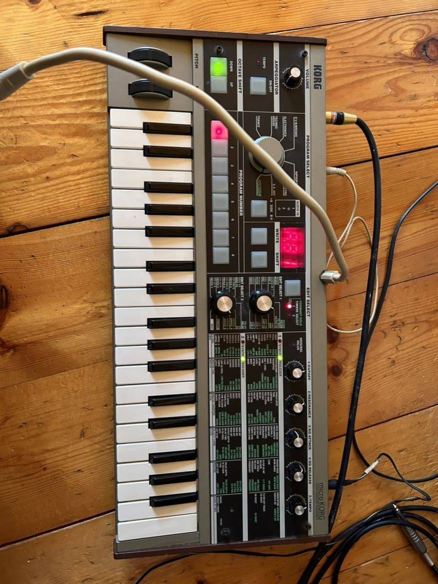 【傷や汚れあり】micro KORG アナログモデリングシンセサイザー ボコーダー コルグ DTMの落札情報詳細 - Yahoo!オークション落札価格検索 オークフリー