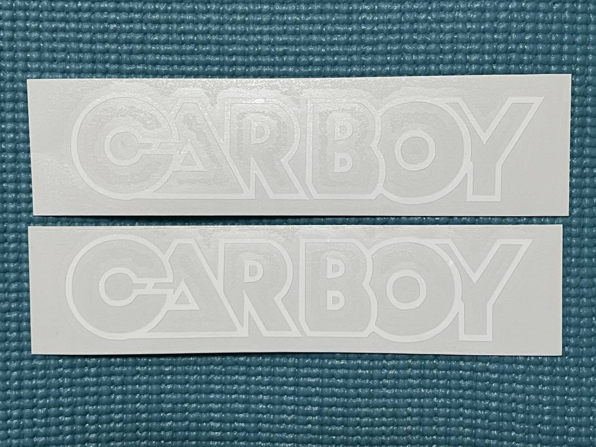 【未使用】☆CARBOYカーボーイ文字抜きロゴステッカー☆白の落札情報詳細 - ヤフオク落札価格検索 オークフリー