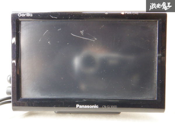 【全体的に状態が悪い】Panasonic パナソニック Gorilla ゴリラ ポータブルナビ CN-GL300D ワンセグ カーナビ 棚 ...