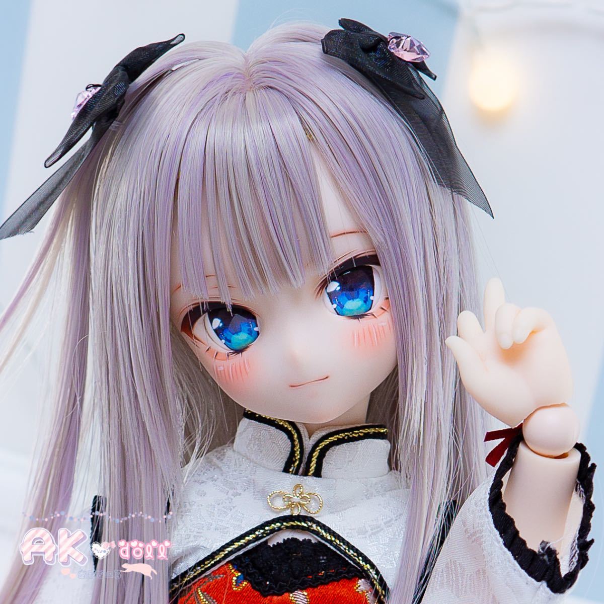 【目立った傷や汚れなし】【AK*doll】DDH-28 カスタムヘッド ソフビ盛り有り SWセミホワイト デカールアイ付きの落札情報詳細 ...