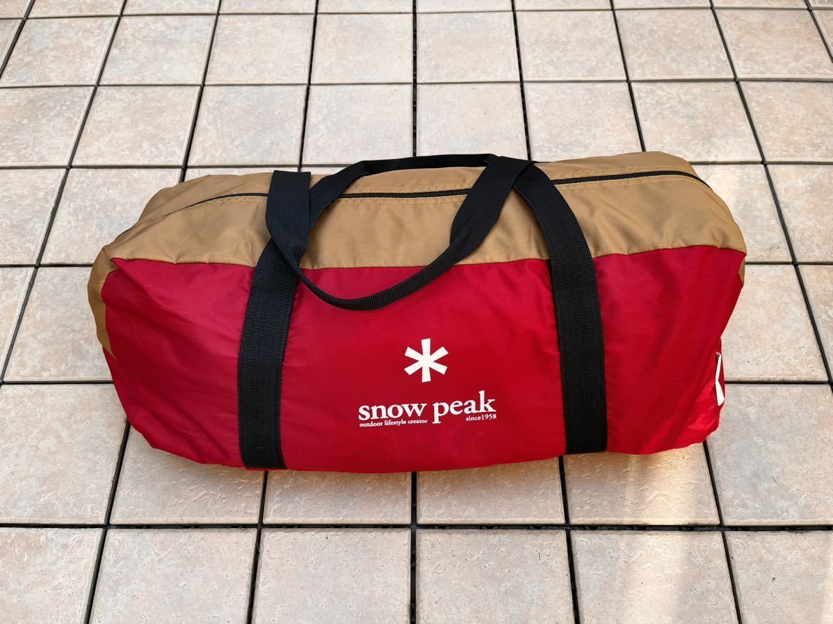 (04y0665) スノーピーク(Snow Peak)アメニティドームS(SDE-002RH) テント部分のみ ジャンク品の落札情報詳細 - ヤフオク落札価格情報 オークフリー