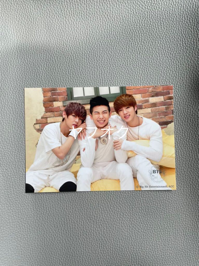 【やや傷や汚れあり】BTS 防弾少年団 2014 1st JAPAN SHOWCASE ショーケース MD PHOTO 写真 UNIT ユニット RM ナムジュン JIN ジン V テヒョン ...