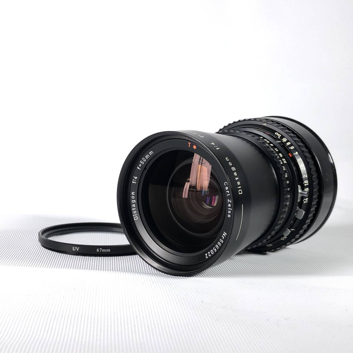 【やや傷や汚れあり】1スタ 外観美品 Hasselblad Carl Zeiss Distagon 50mm F4 T ハッセルブラッド