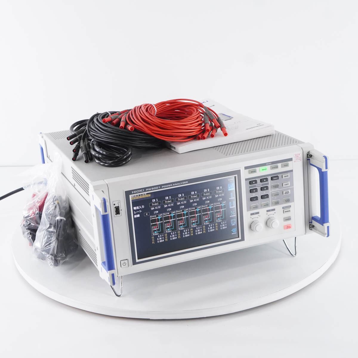 【傷や汚れあり】[DW] 01/2022CAL PW6001 HIOKI POWER ANALYZER CT9900...[04638 ...